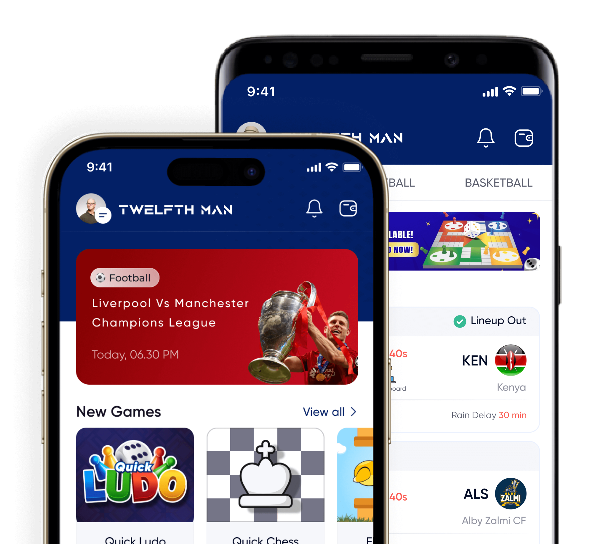 Twelfth Man app is Cricket & football fantasy sports gaming app to play & win money in India